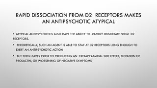 ATYPICAL ANTIPSYCHOtics and side effects .pptx