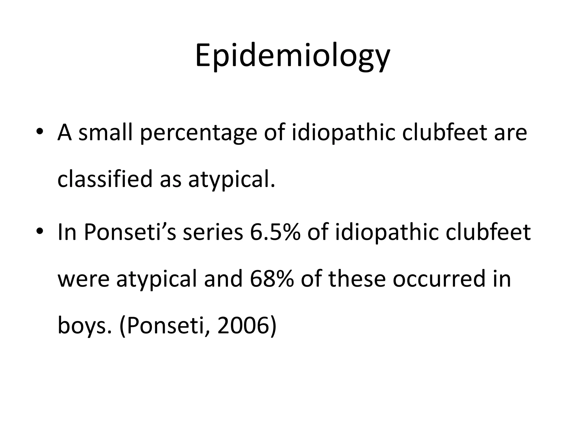 Atypical clubfoot, complex ctev, dx.pptx