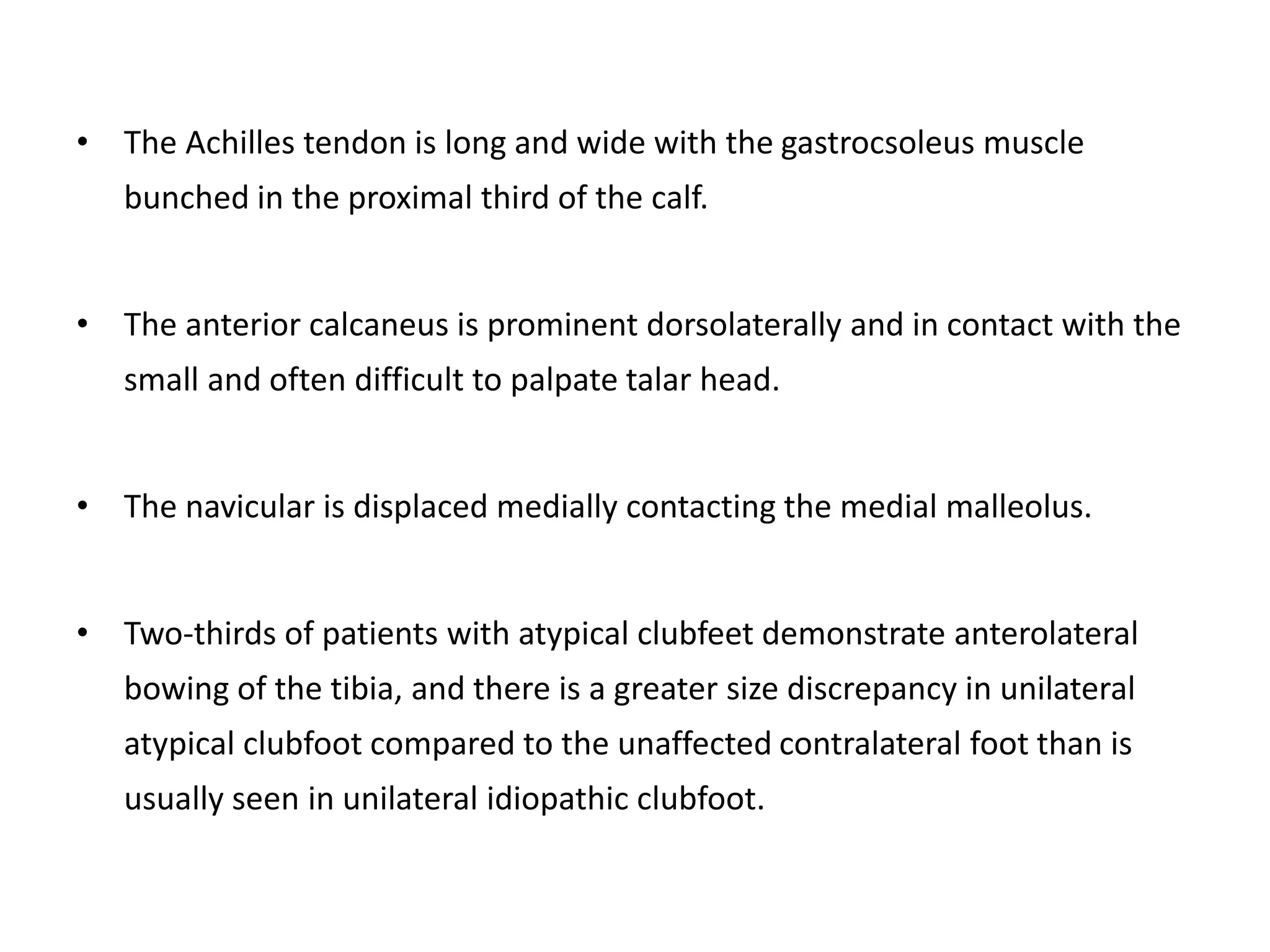 Atypical clubfoot, complex ctev, dx.pptx