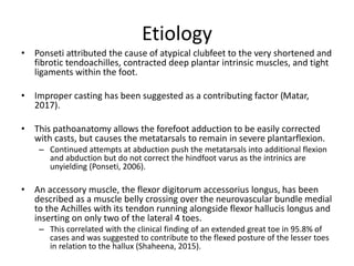 Atypical clubfoot, complex ctev, dx.pptx