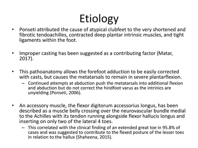 Atypical clubfoot, complex ctev, dx.pptx
