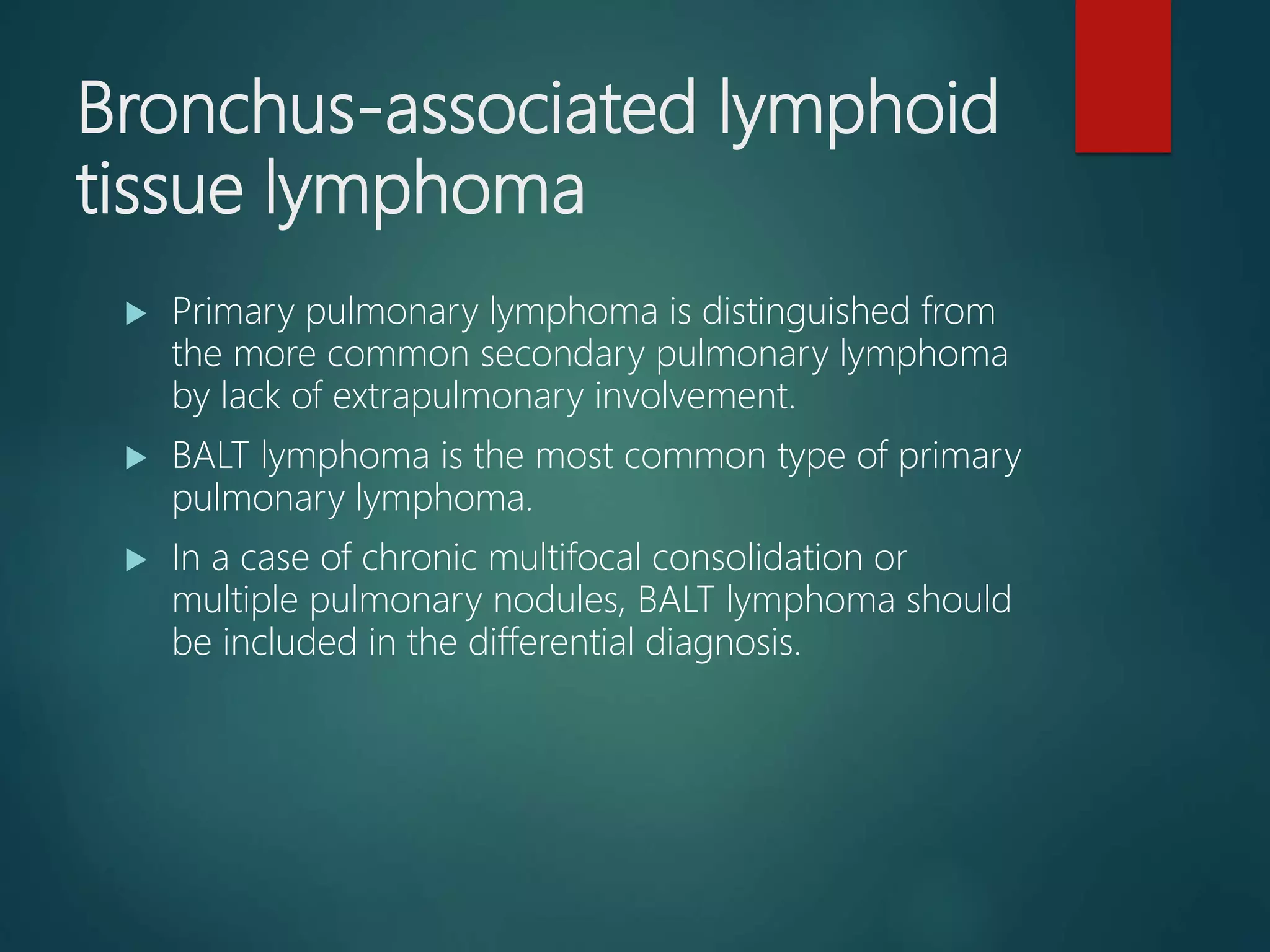 Atypical lung neoplasms1 | PPTX