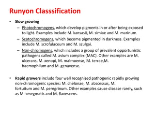 Atypical mycobacteria | PPSX