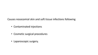 Atypical mycobacterial infections in dermatology | PPTX