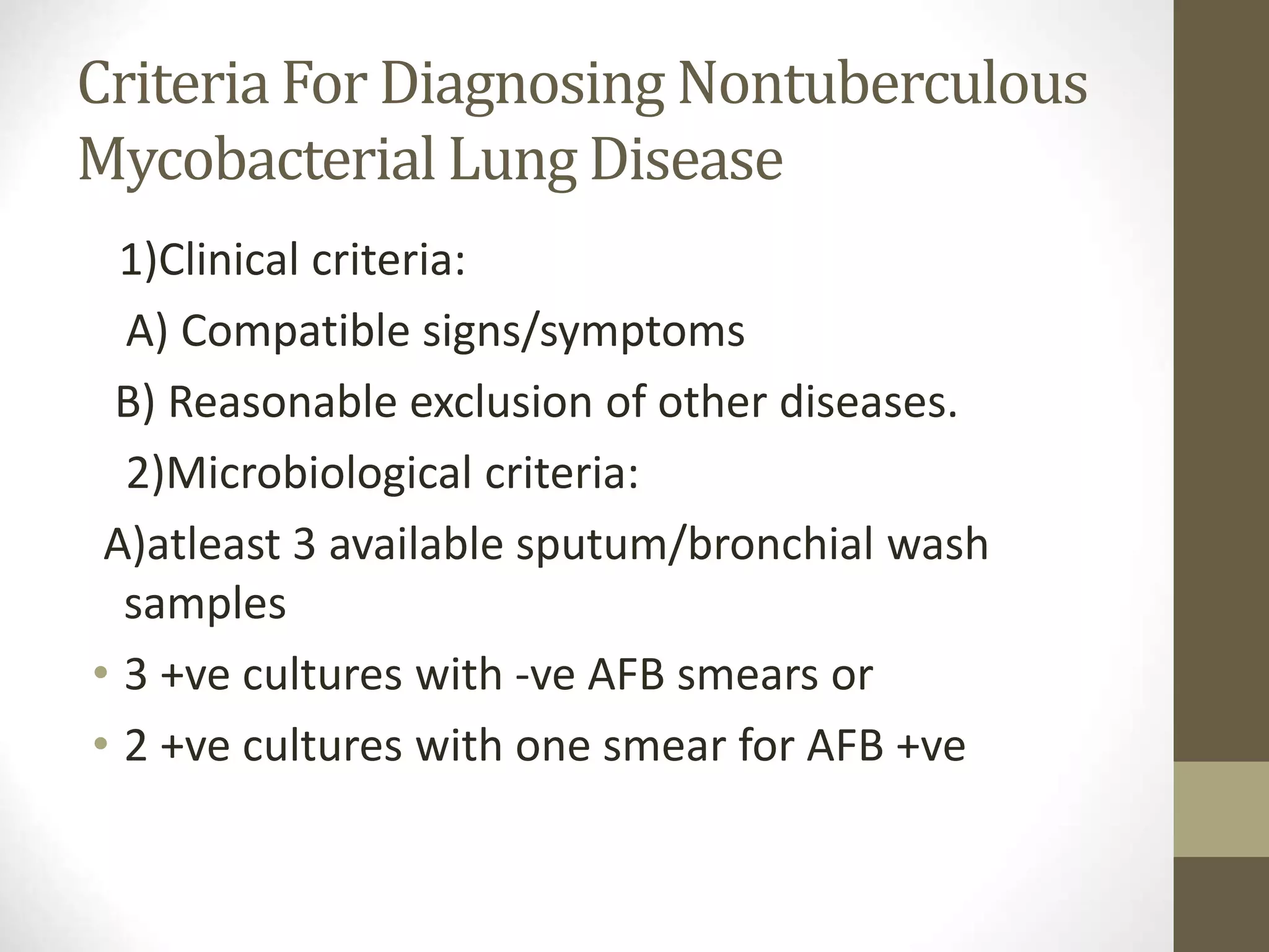 Atypical mycobacterium by dr md abdullah saleem | PPT