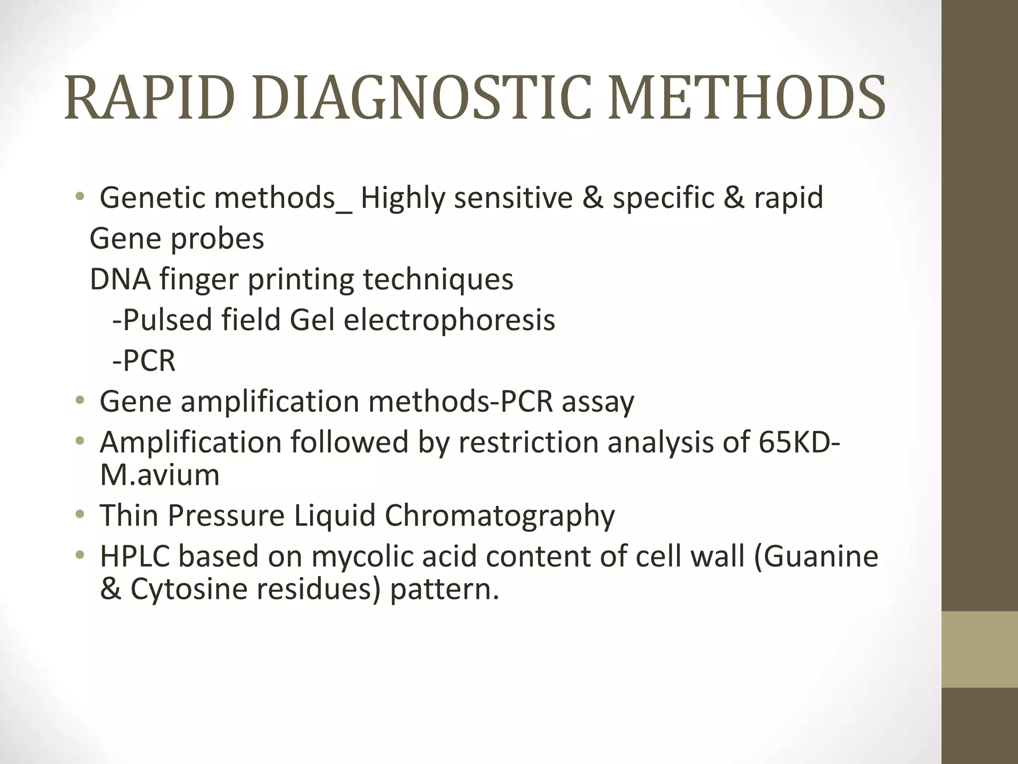 Atypical mycobacterium by dr md abdullah saleem | PPT