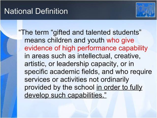 Atypical presentation identifying african american gifted | PPT
