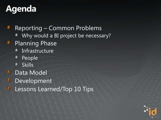 A Typical SharePoint BI Project | PPTX | Databases | Computer Software and Applications