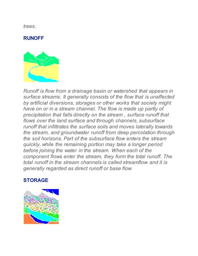 A typicla hydrological report for engineering projects | DOCX | Weather ...
