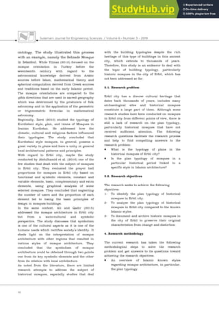 A Typological Study Of The Historical Mosques In Erbil City | PDF ...