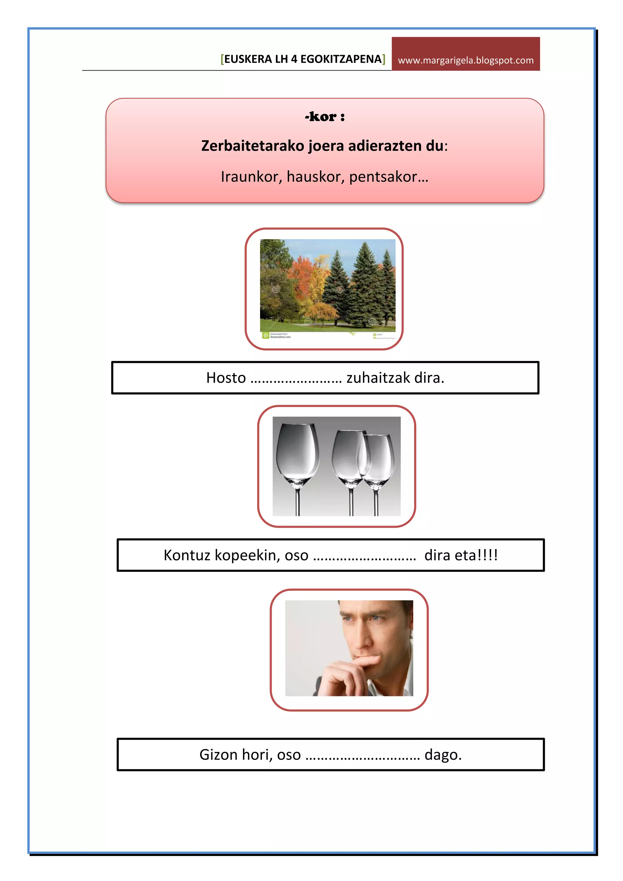 Atzizkiak -ti -tsu - kor - zale | PDF