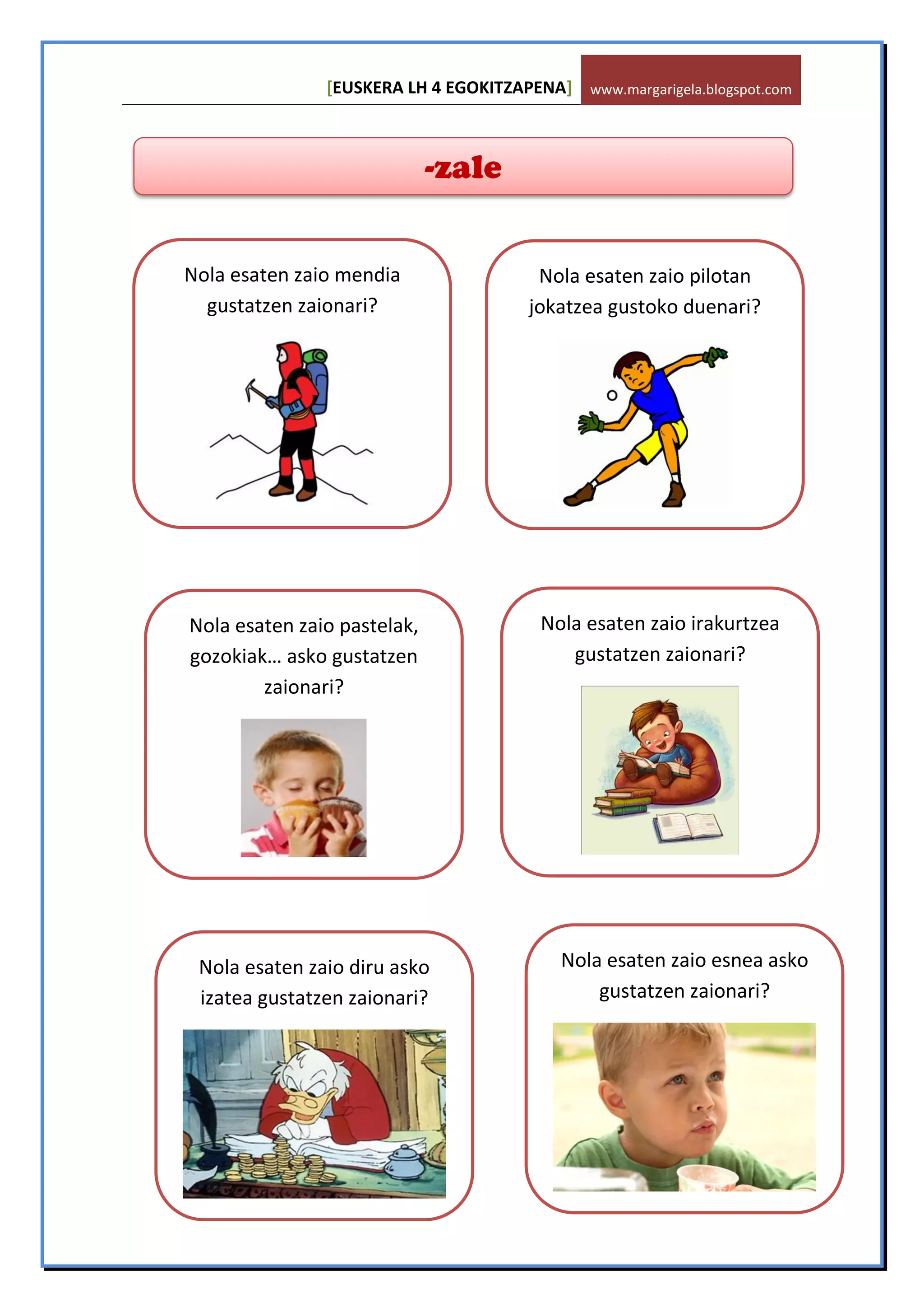 Atzizkiak -ti -tsu - kor - zale | PDF