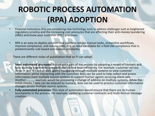 AUTOMATION IN AML,......................... | PPT