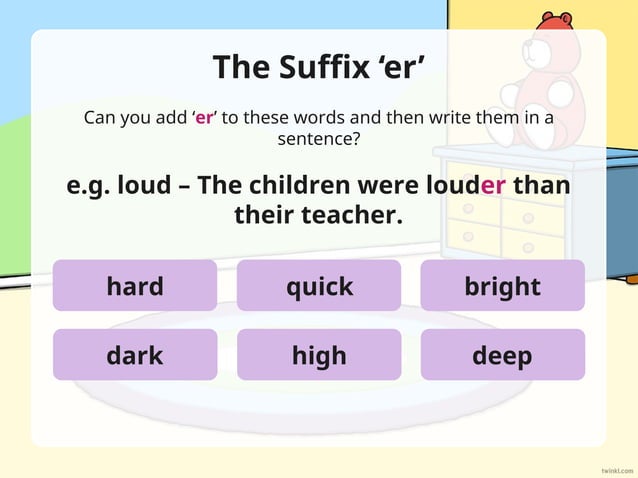 au-l-581-using-the-suffixes-ing-er-est-and-ed-teaching-powerpoint ...