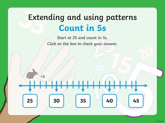 counting 5s activity | PPTX