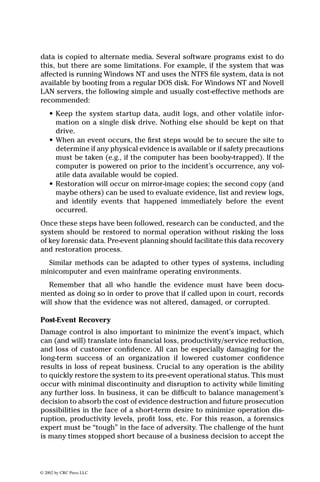 Chapter 12 - Computer Forensics | PDF