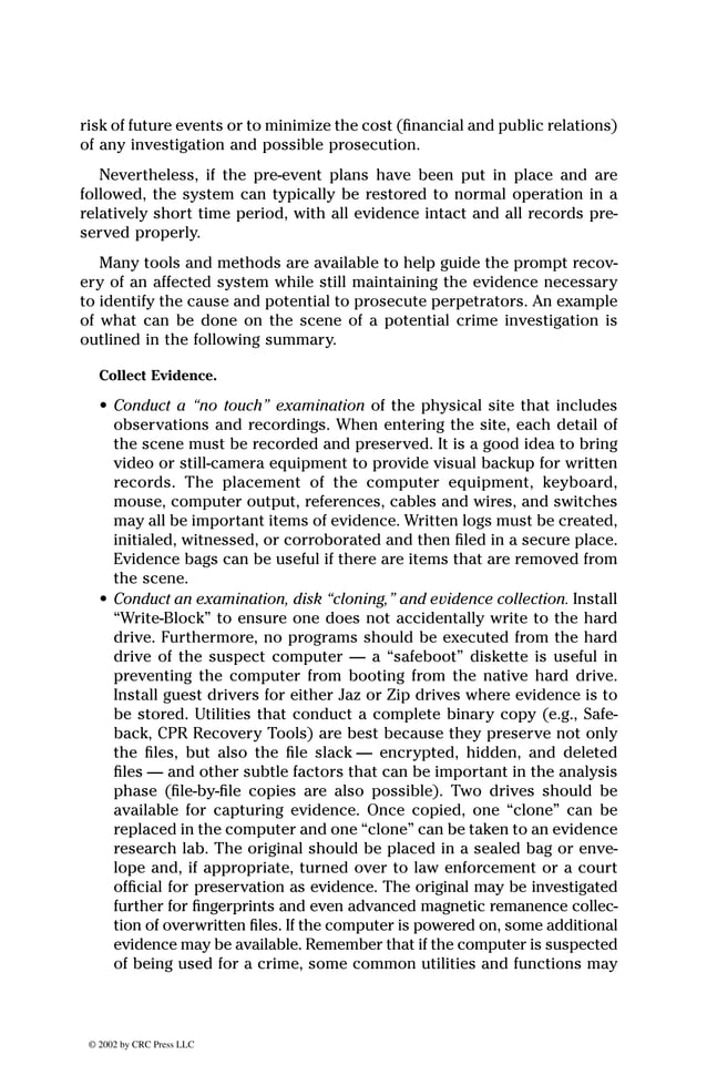 Chapter 12 - Computer Forensics | PDF