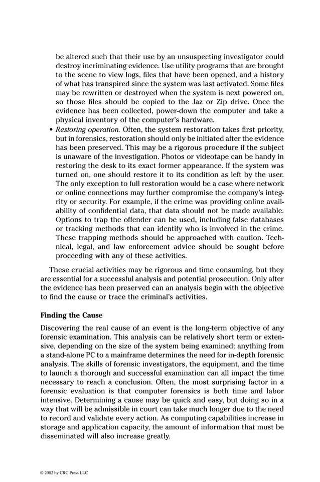 Chapter 12 - Computer Forensics | PDF