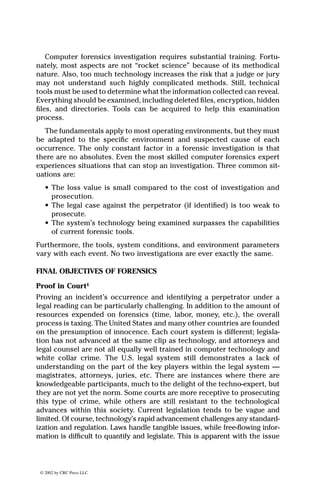 Chapter 12 - Computer Forensics | PDF