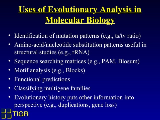 Evolutionary Genome Scanning - talk by J. Eisen in 2000 at MBL ...