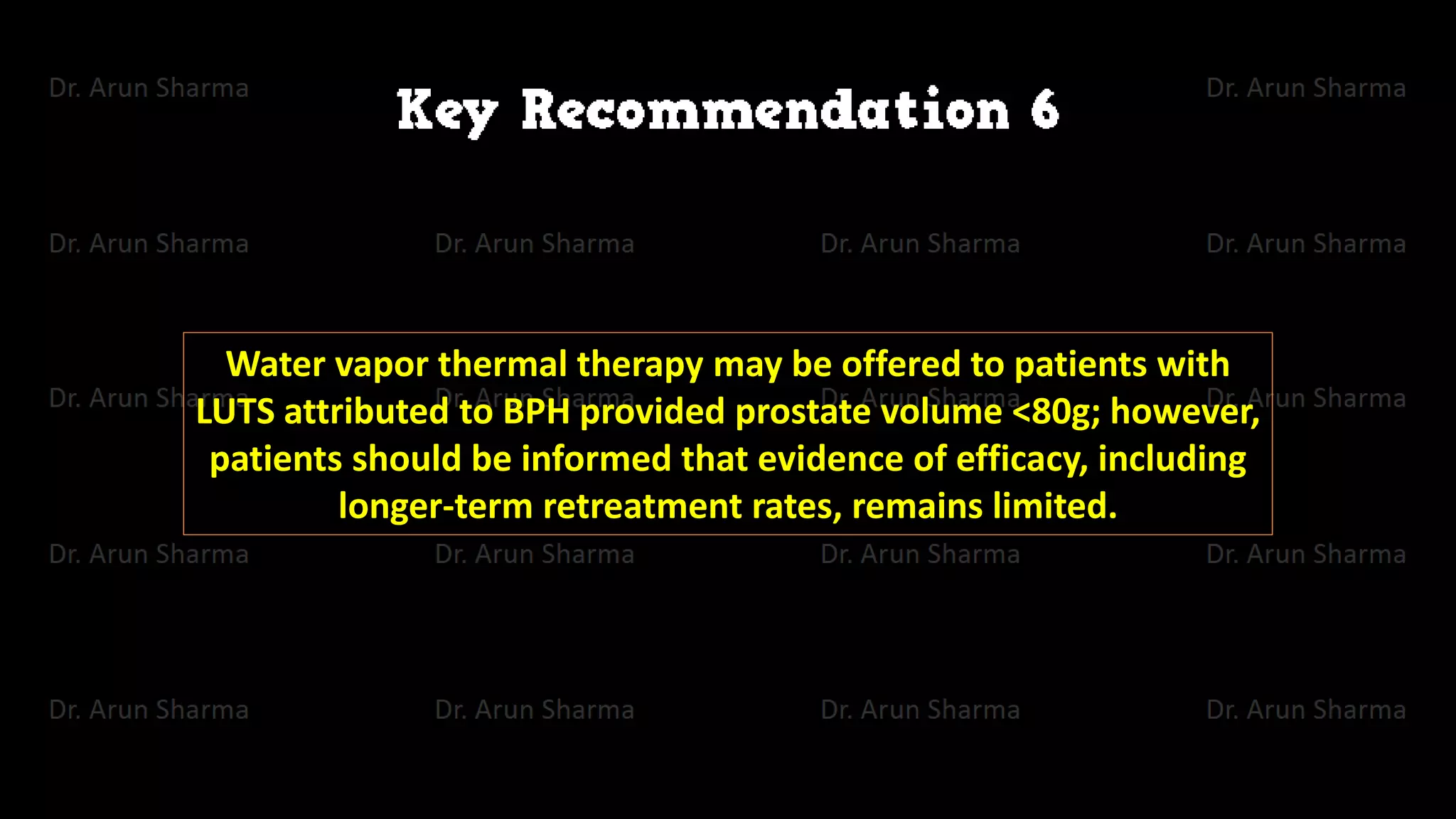 AUA guidelines for surgical management of benign prostatic hyperplasia ...