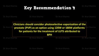AUA guidelines for surgical management of benign prostatic hyperplasia ...