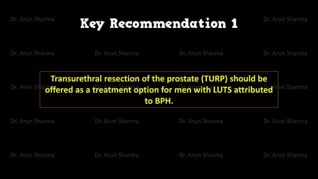 AUA guidelines for surgical management of benign prostatic hyperplasia ...