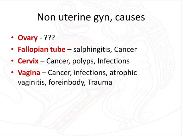 AUB : Definition, Epidemology and Causes | PPT