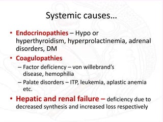 AUB : Definition, Epidemology and Causes | PPTX | Pregnancy ...