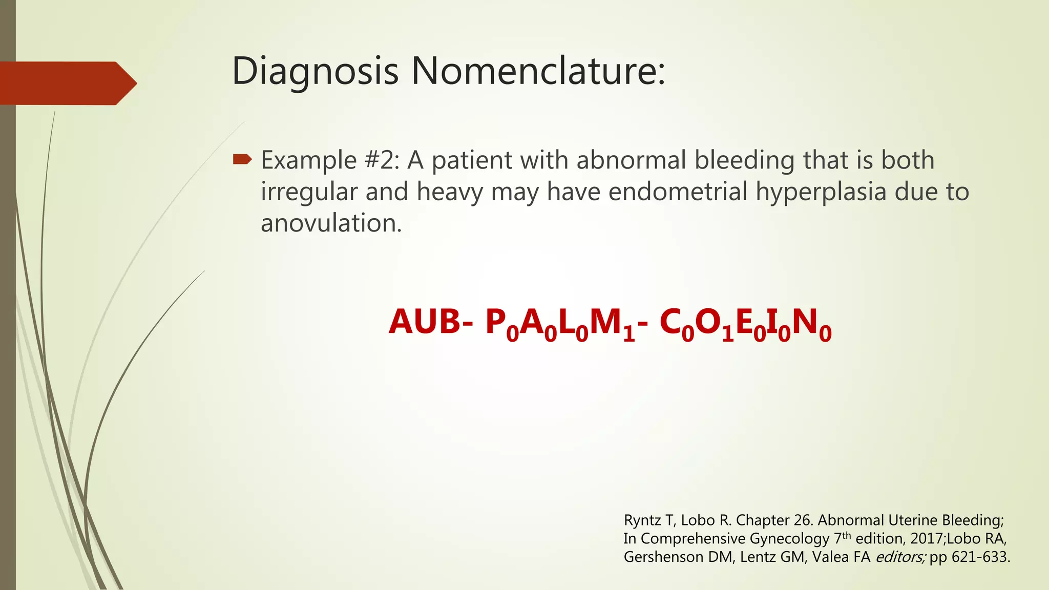 Abnormal Uterine Bleeding | PPTX