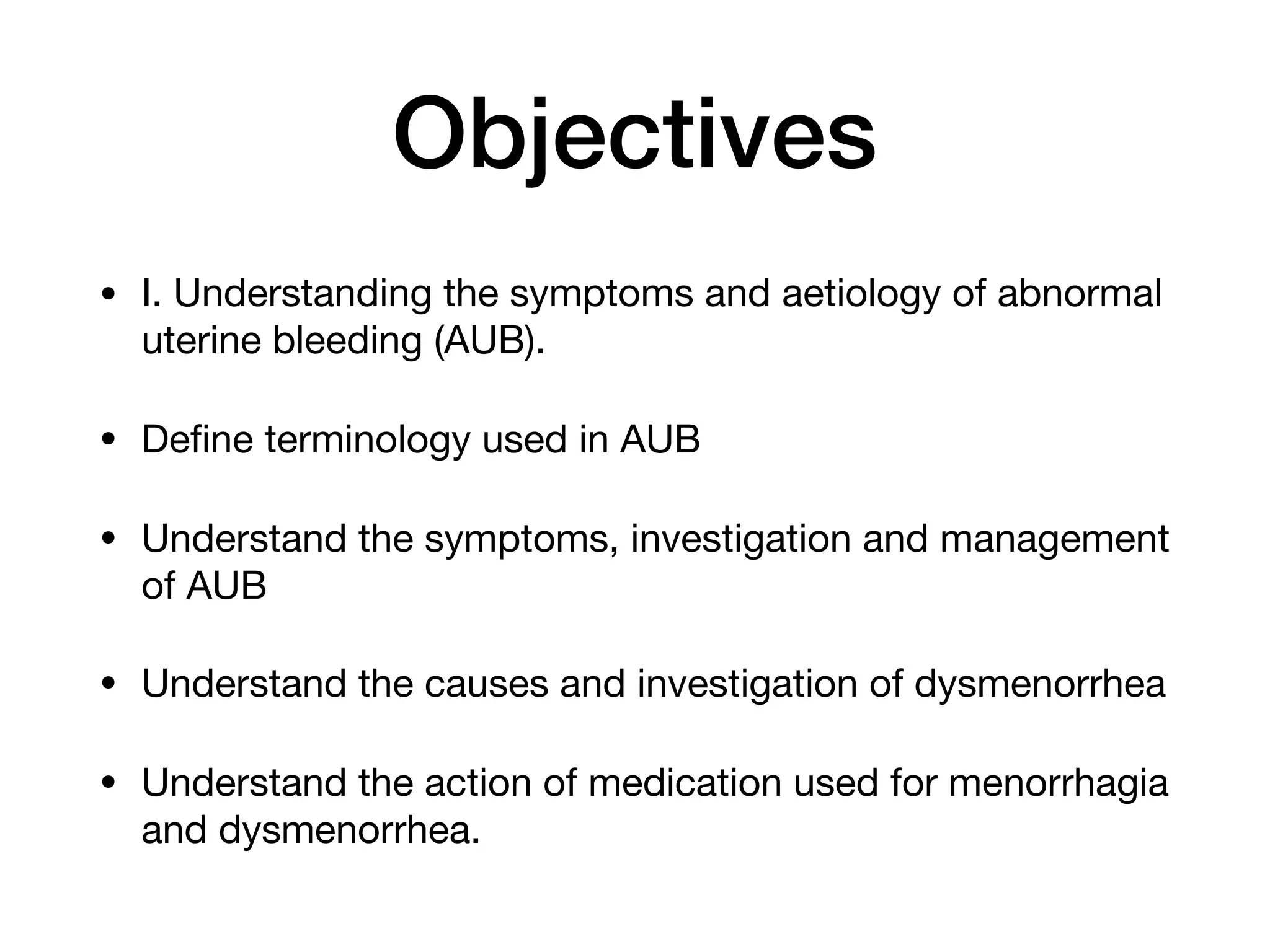 Abnormal Uterine bleeding | PDF