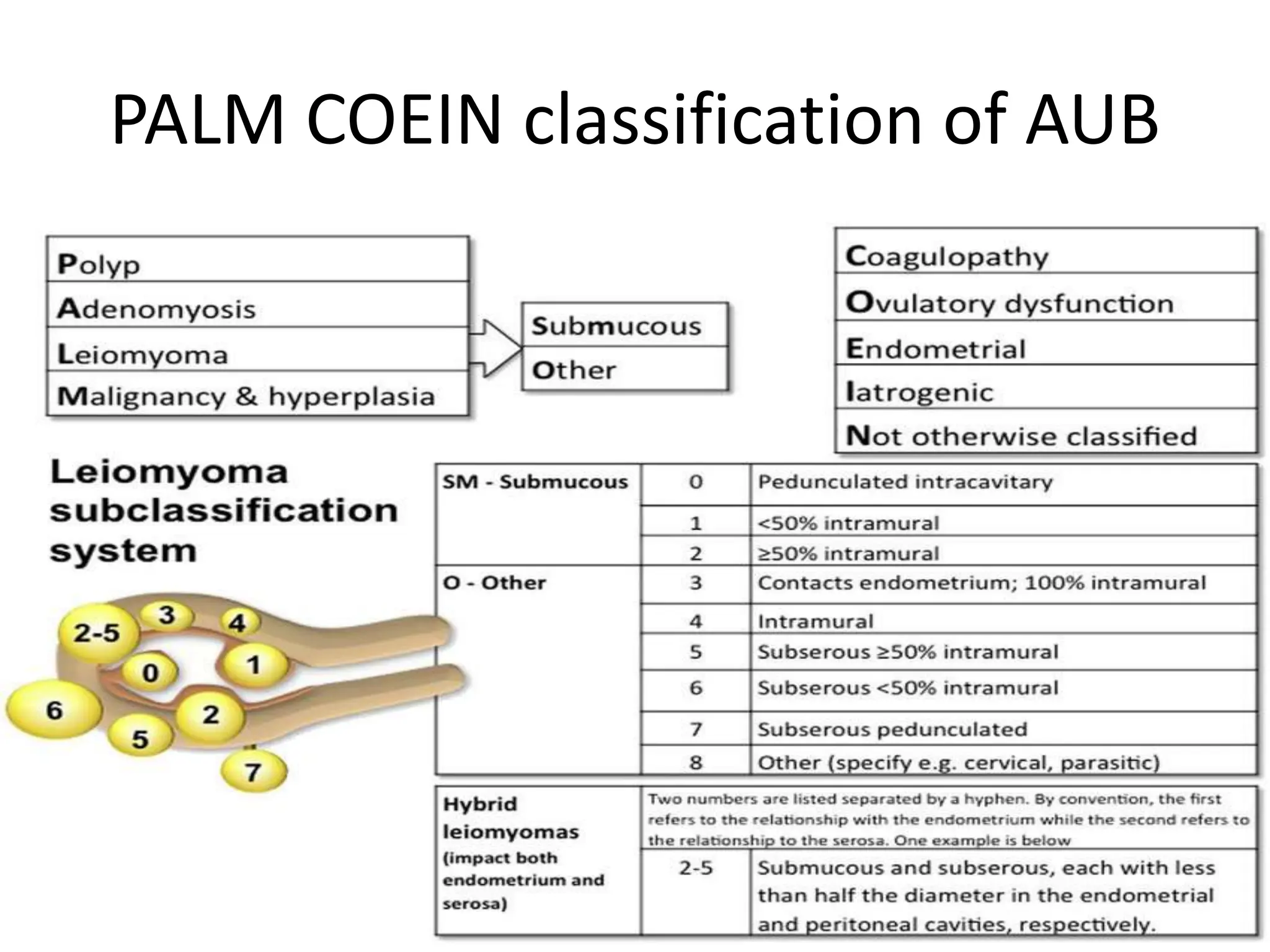 Abnormal Uterine Bleeding (FOGSI and FIGO guidelines) | PPTX
