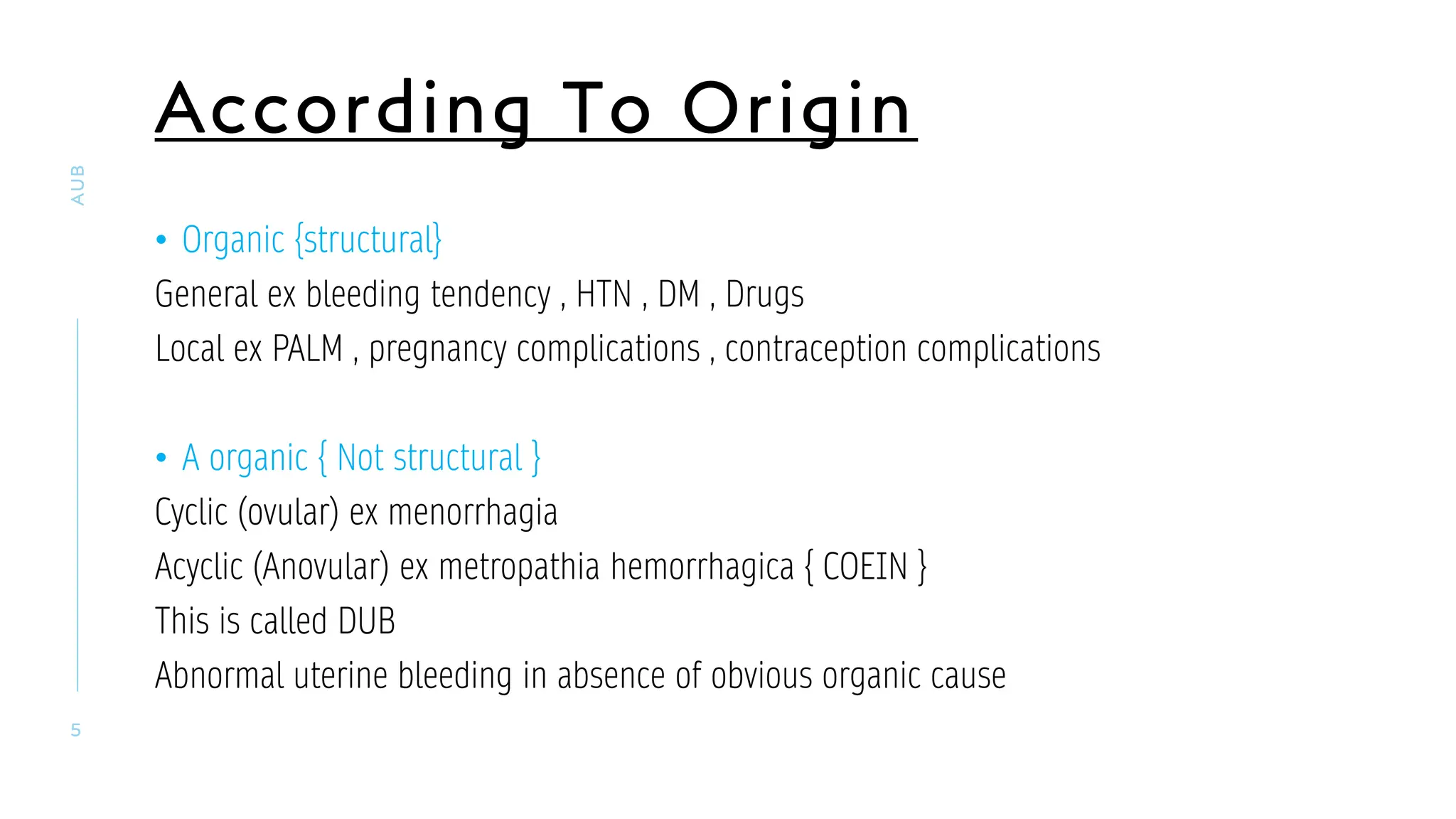 Abnormal uterine bleeding obstetrics & gynecology.pdf | Pregnancy ...