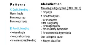 Abnormal uterine bleeding obstetrics & gynecology.pdf | Pregnancy ...
