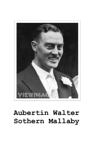 Biodata Aubertin walter sothern mallaby | DOCX