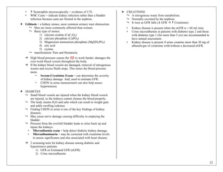 analysis of urine and other body fluids transes | PDF