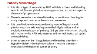 Abnormal uterine bleeding definition ppt | PDF