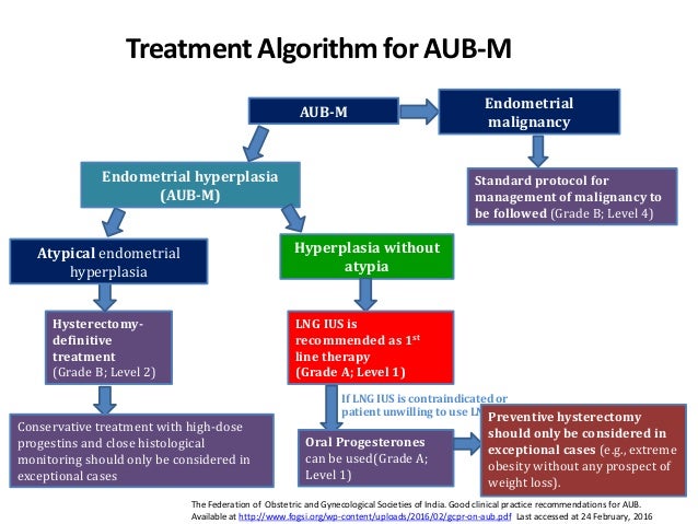 Insight AUB Management Guidelines on AUB in Reproductive Period