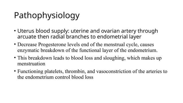 management of abnormal uterine bleeding. | PPTX