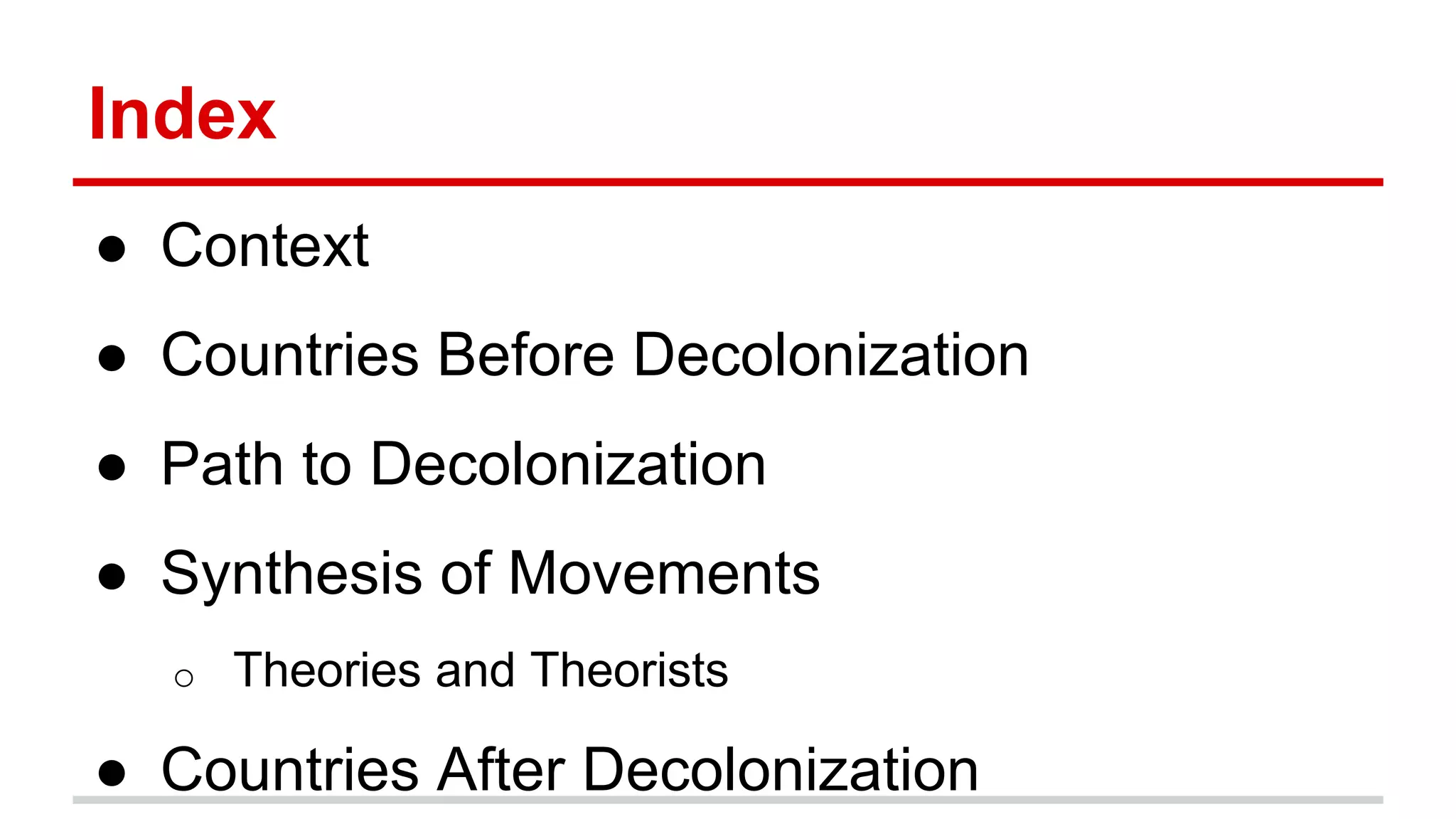 Decolonization: Inda vs. Kenya | PPTX