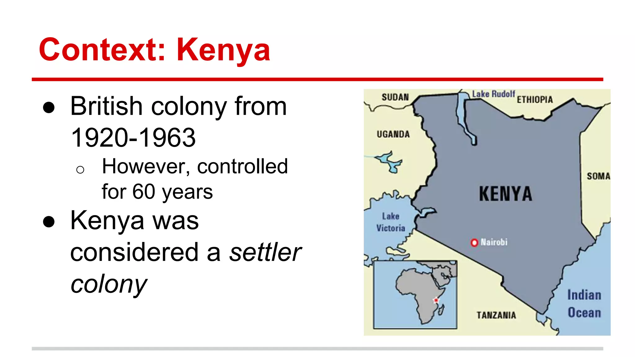 Decolonization: Inda vs. Kenya | PPTX