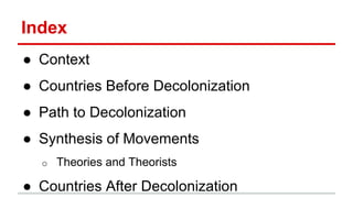 Decolonization: Inda vs. Kenya | PPTX