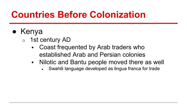 Decolonization: Inda vs. Kenya | PPTX | Religion & Spirituality