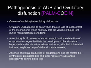 Aub patogenesis | PPT