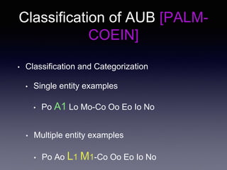 Aub patogenesis | PPT