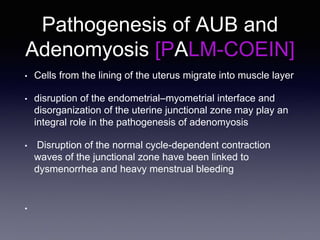 Aub patogenesis | PPT