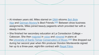 Aubrey Miles Biography, Career, Personal life, .pptx | Television | Entertainment