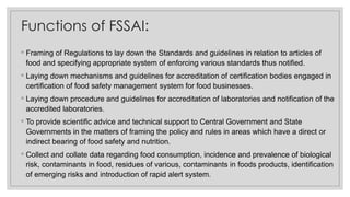 Control Measures in Catering Industry as per FSSAI | PPT