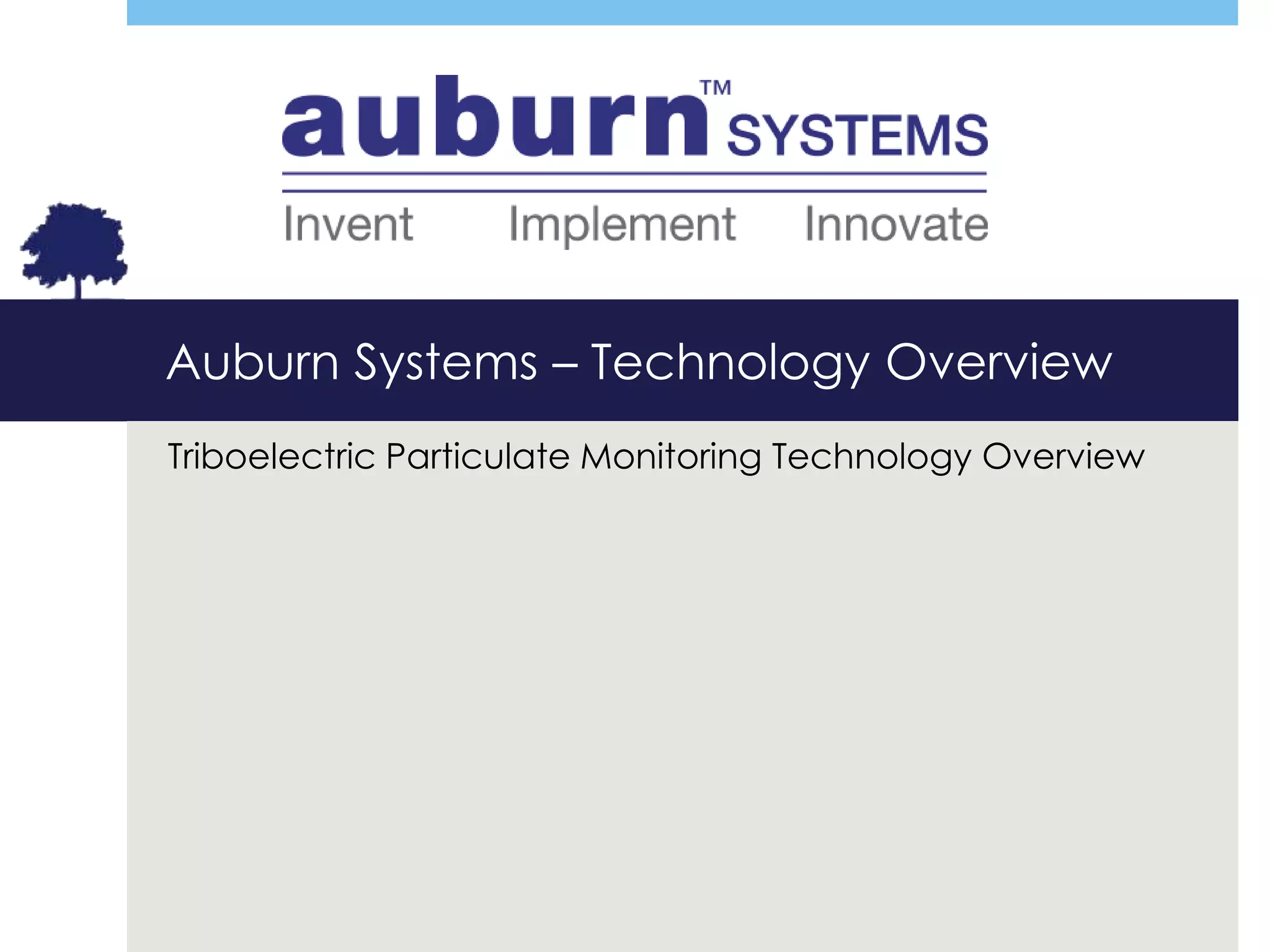 Auburn Systems Triboelectric Bag Leak Detection and Continuous ...
