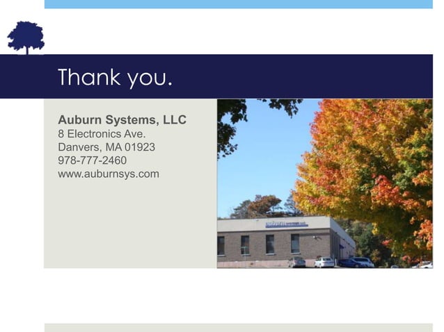 Auburn Systems Triboelectric Bag Leak Detection and Continuous ...